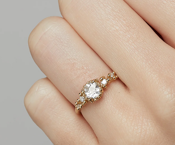 Encrusted Antique Diamond Engagement Ring – www.igorman.com